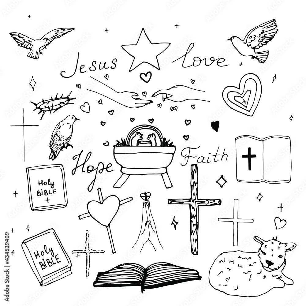 Christian Doodle Art