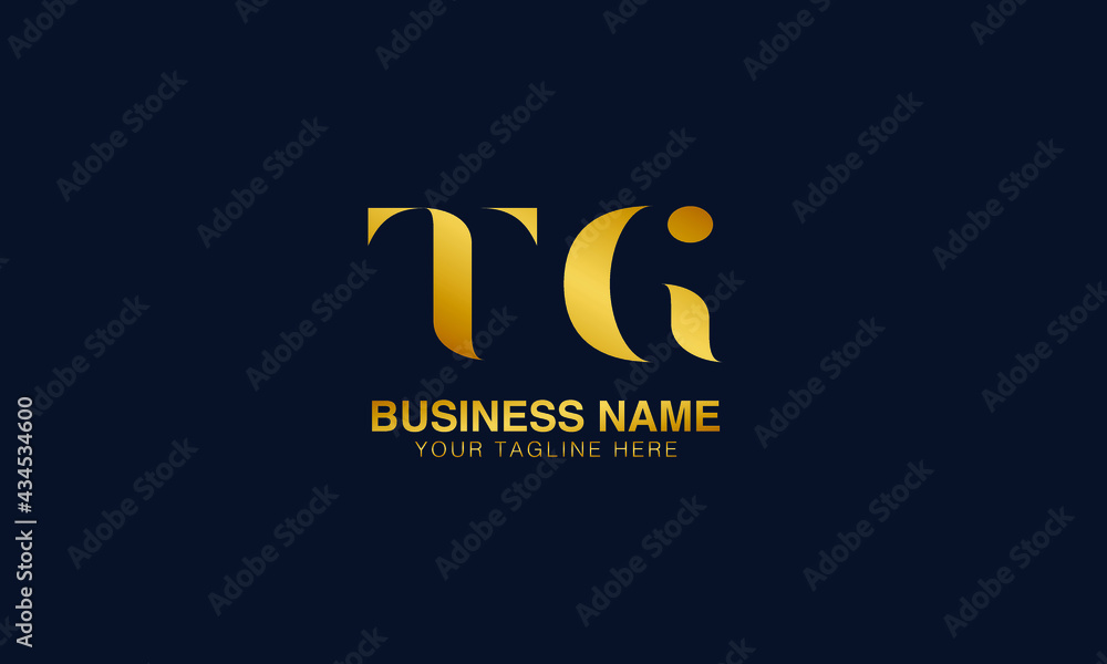 TG T G initial logo | initial based abstract modern minimal creative ...