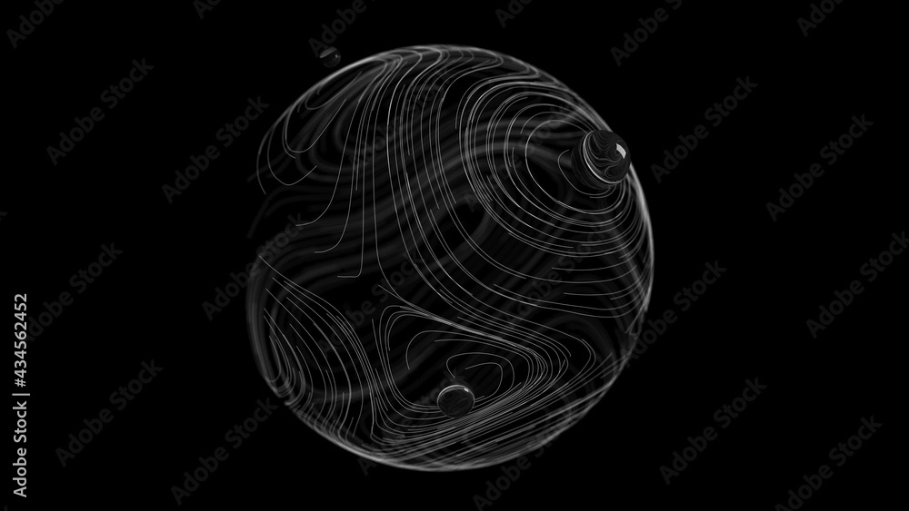 Cloud network dark future technology background. Artificial ...