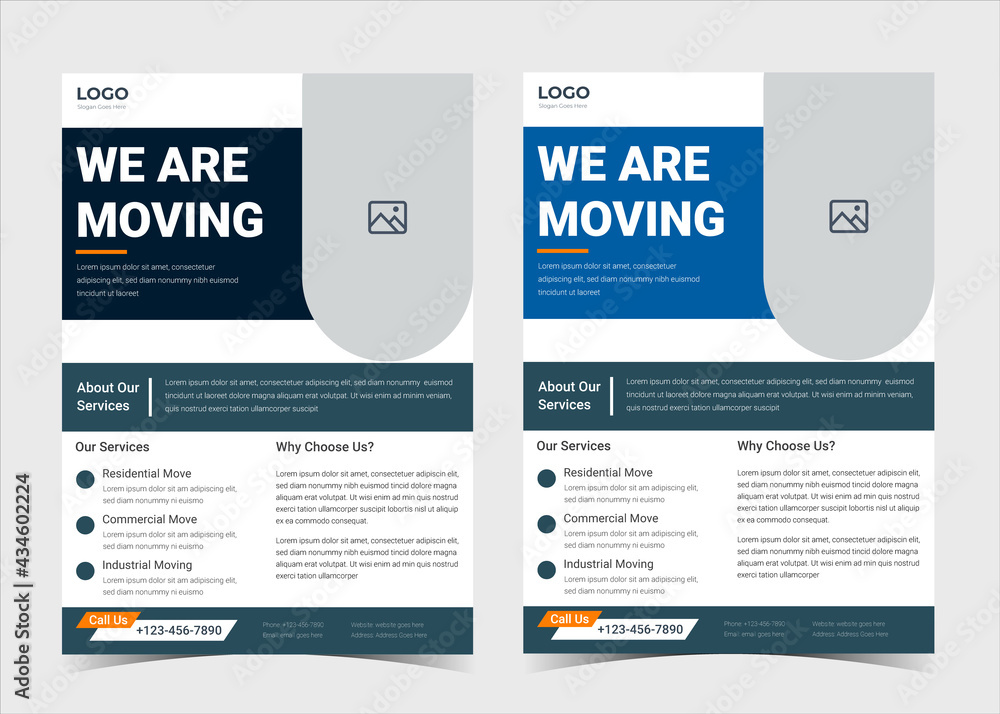 We are moving flyer template. House shifting services poster template ...