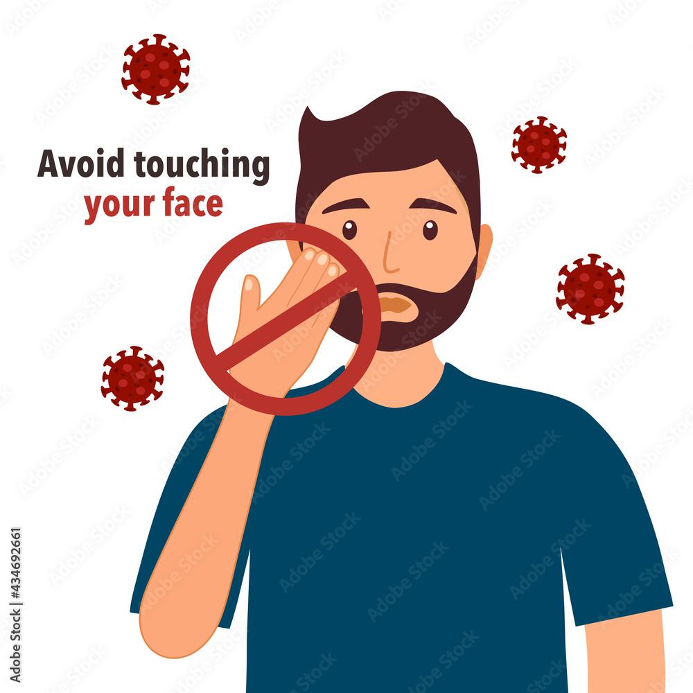 Not It Touch Nose Cartoon