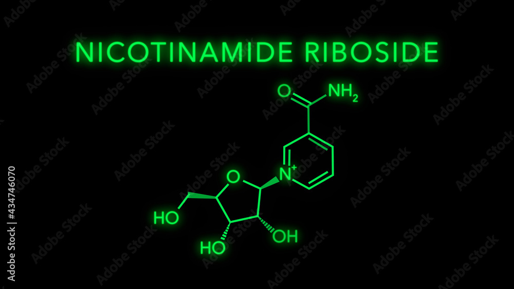 Nicotinamide riboside also known as Vitamin B3 Molecular Structure ...