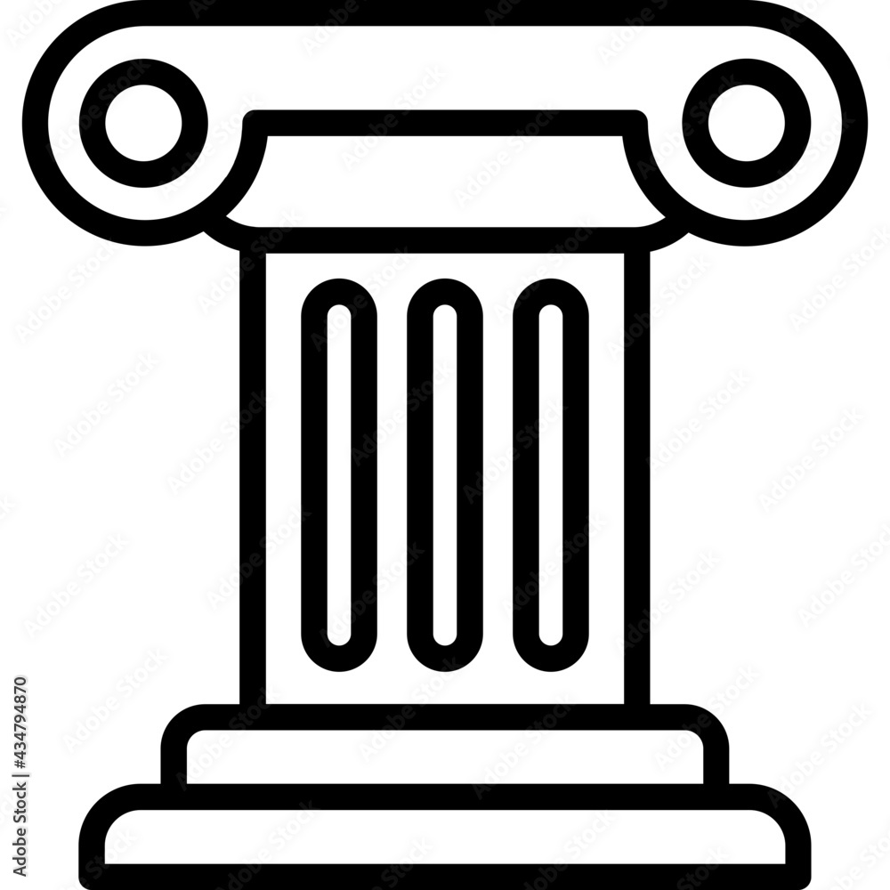 column Stock Vector | Adobe Stock