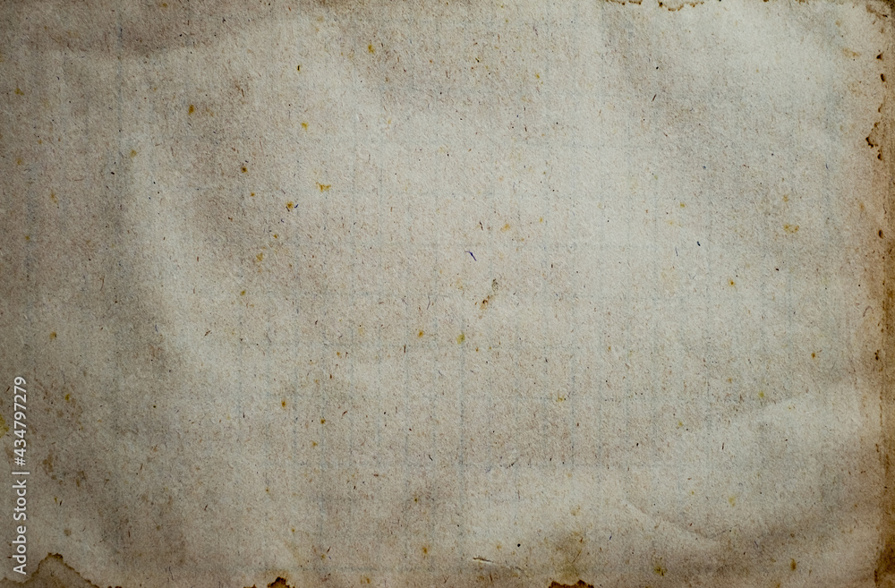 Aging, worn paper with water stains and rough edges Stock Photo | Adobe ...