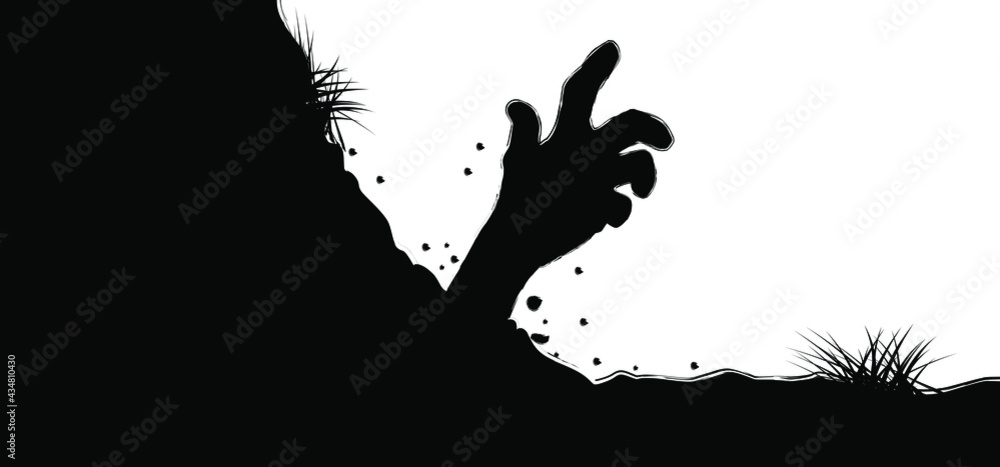 Evil Hand Silhouette
