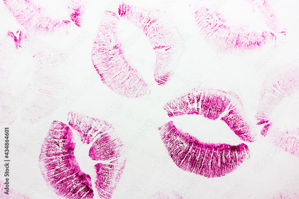 Lots Of Lips Background