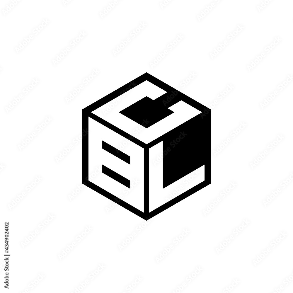 BLC letter logo design with white background in illustrator, vector ...