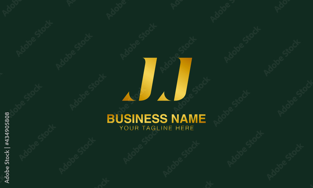 JJ J initial logo | initial based abstract modern minimal creative logo ...