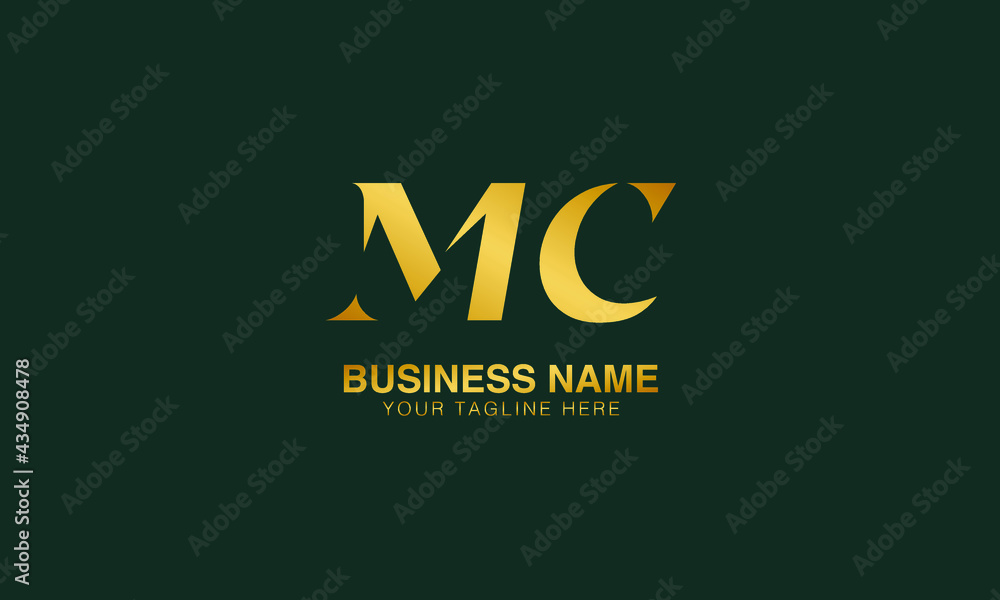 MC M C initial logo | initial based abstract modern minimal creative ...