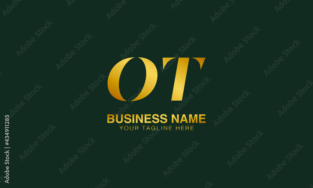 OT O T initial logo | initial based abstract modern minimal creative ...