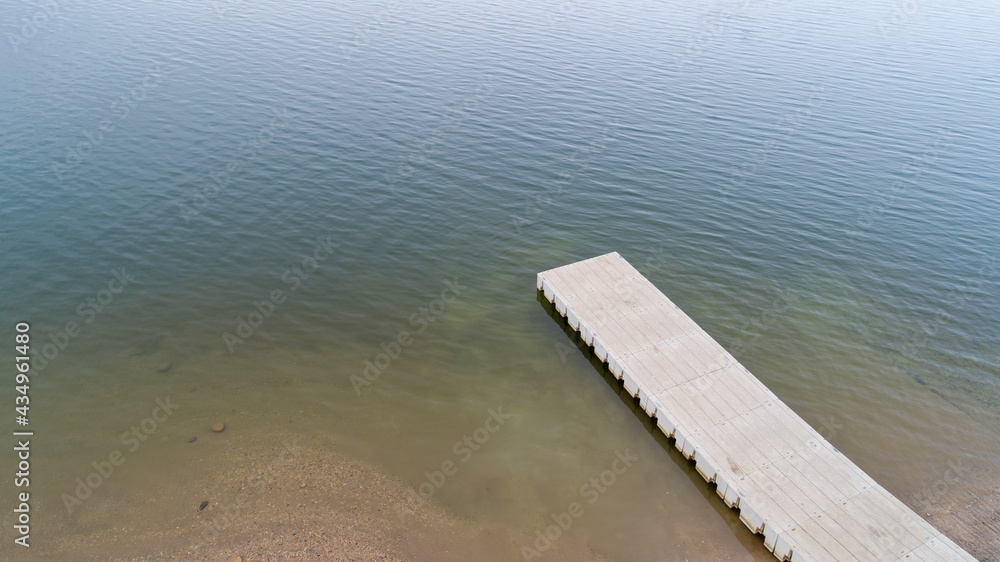 short dock for tying up your boat Stock Photo | Adobe Stock