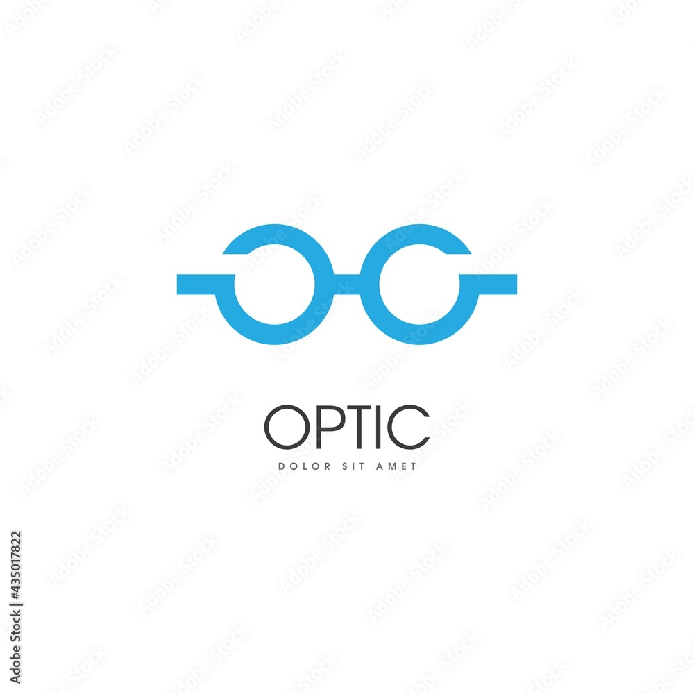 Optic logo vector Stock Vector | Adobe Stock