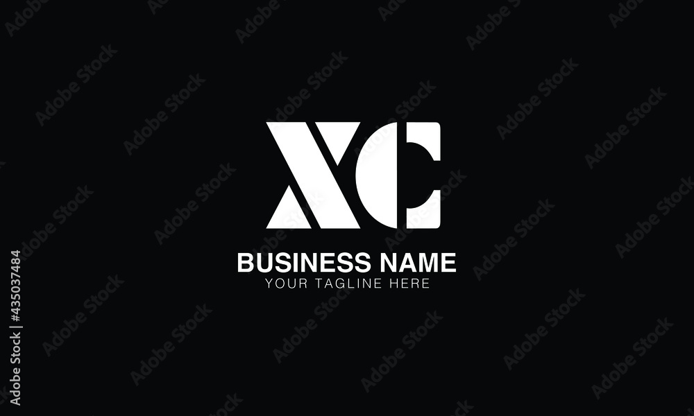 XC X C initial logo | initial based abstract modern minimal creative ...