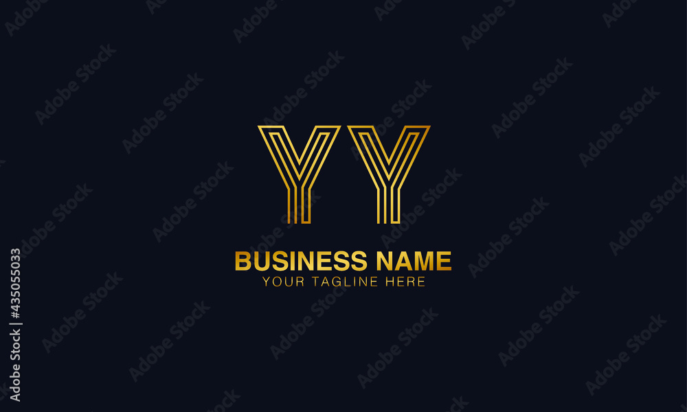 YY Y initial logo | initial based abstract modern minimal creative logo ...