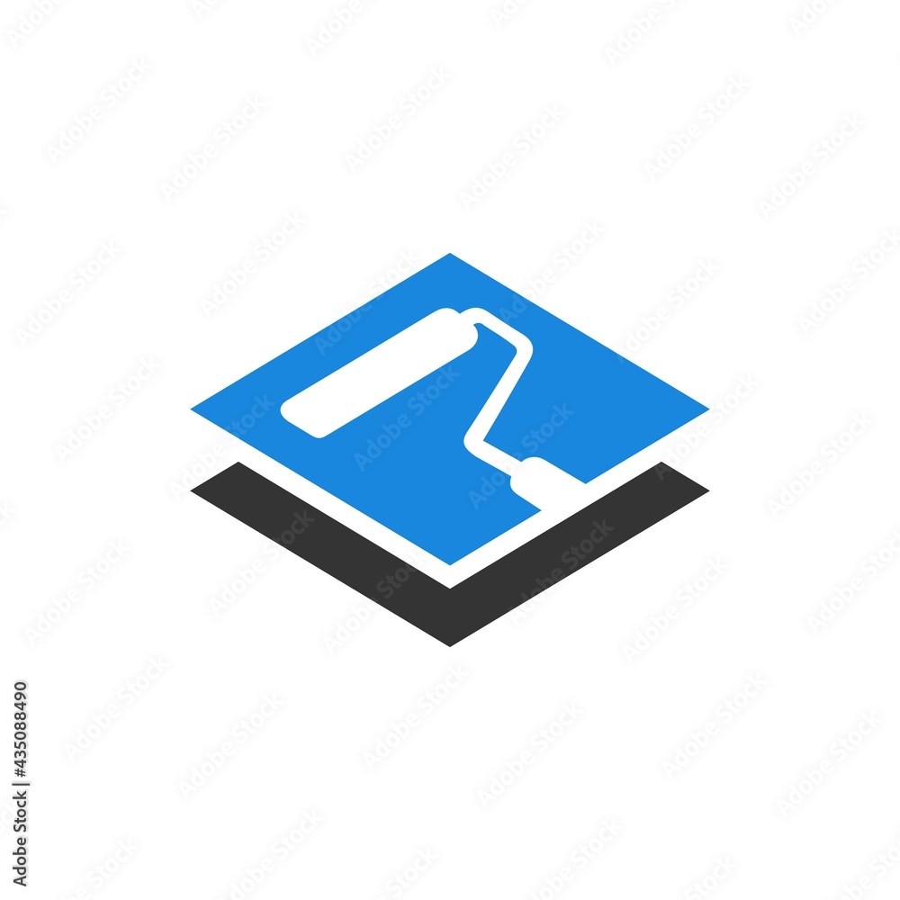 epoxy flooring logo template Stock Vector | Adobe Stock