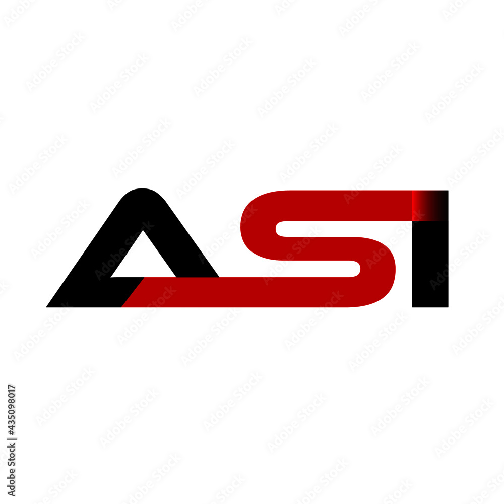 ASI new update logo and icon design Stock Vector | Adobe Stock