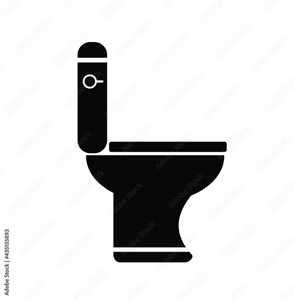 toilet sign vector Stock Vector | Adobe Stock