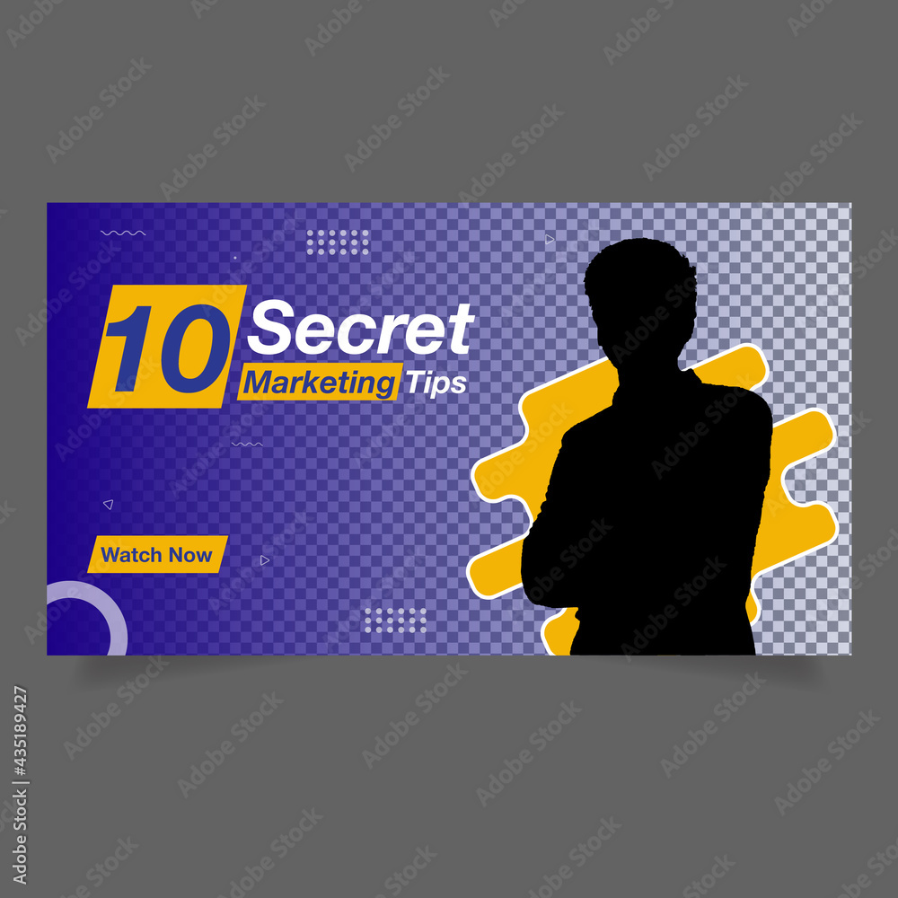 Editable youtube thumbnail design for any youtube video thumbnail ...