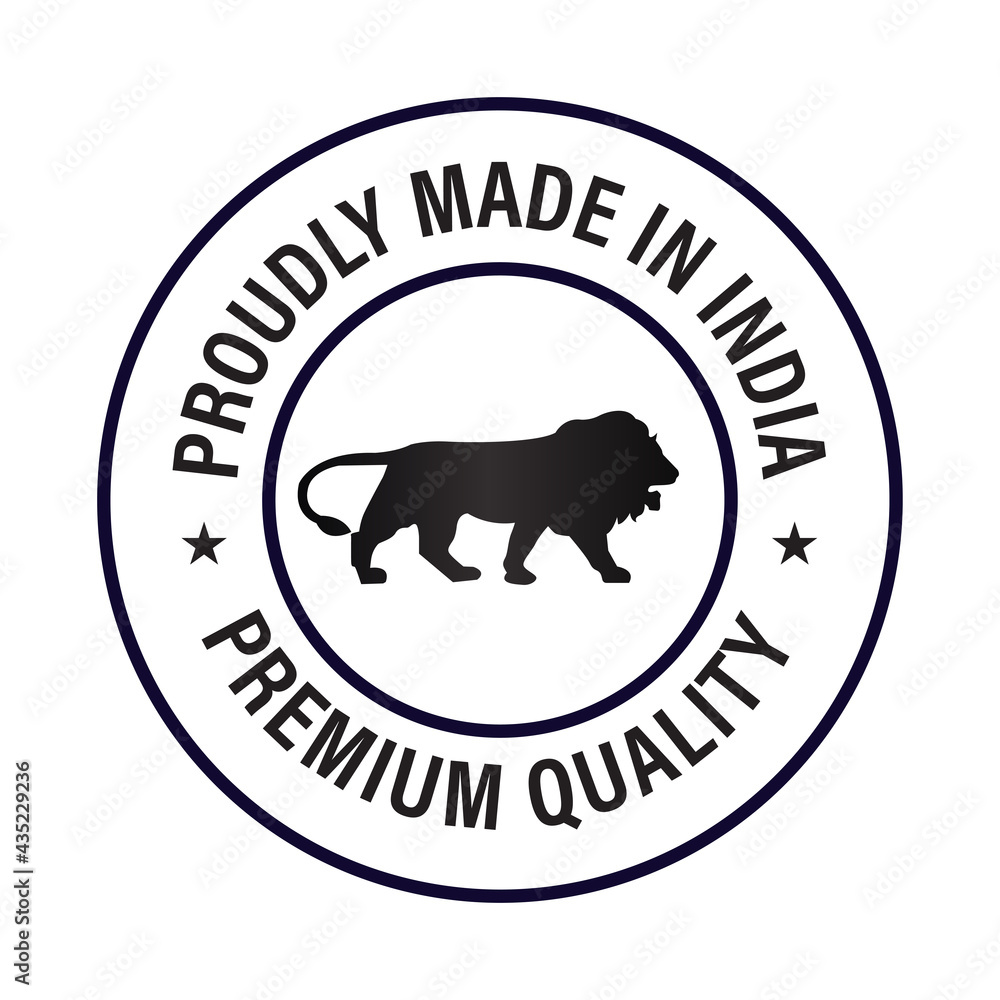 premium quality, proudly made in India vector symbol Stock Vector ... premium quality, proudly made in India vector symbol Stock Vector ...
