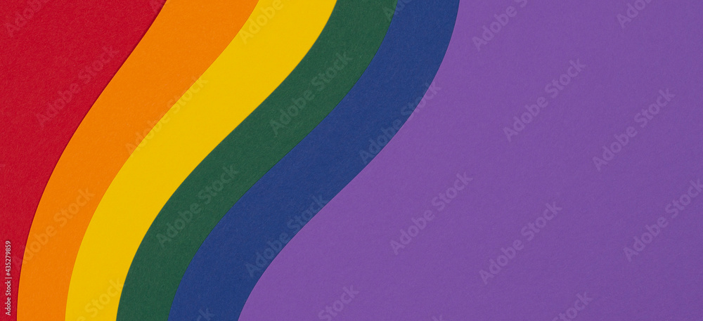 Lgbt flag colors paper background. Pride community. Rainbow colors ...