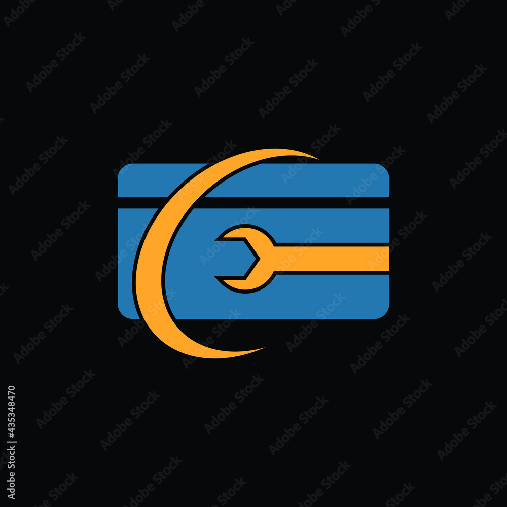 credit repair logo icon design Stock Vector | Adobe Stock