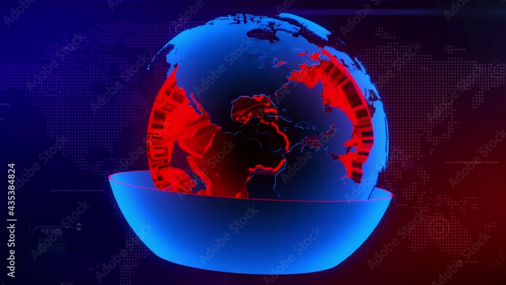 World News Background, It can be used as the intro of the news channel ...