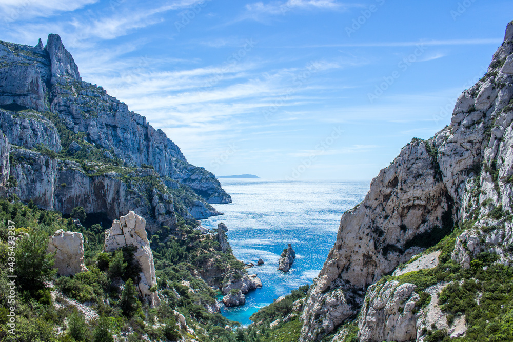 Calanques de Marseille (National Park) in France Stock Photo | Adobe Stock