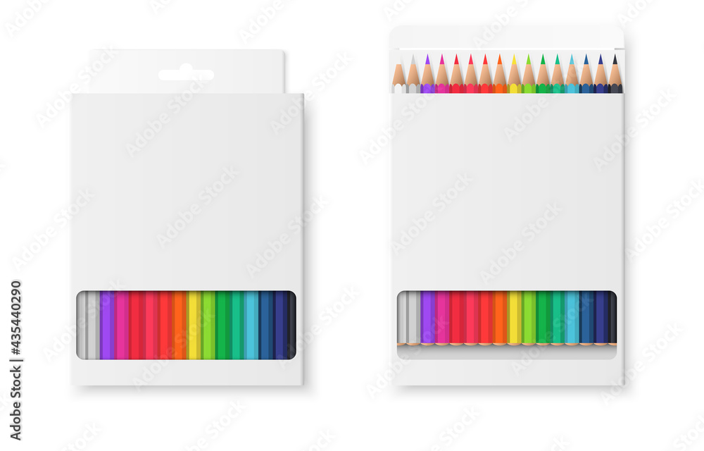 Color Pencil Box Design