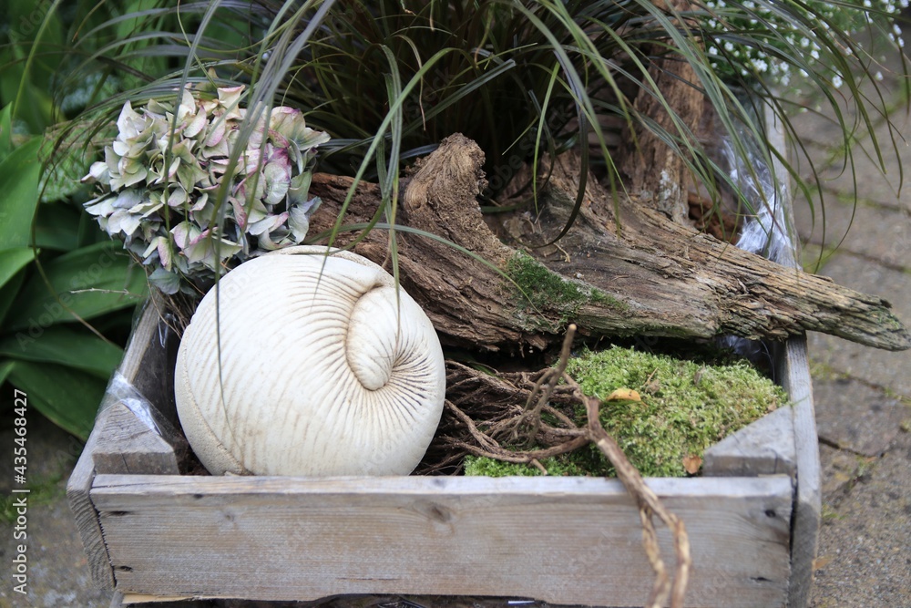 Gartendeko Stock Photo | Adobe Stock