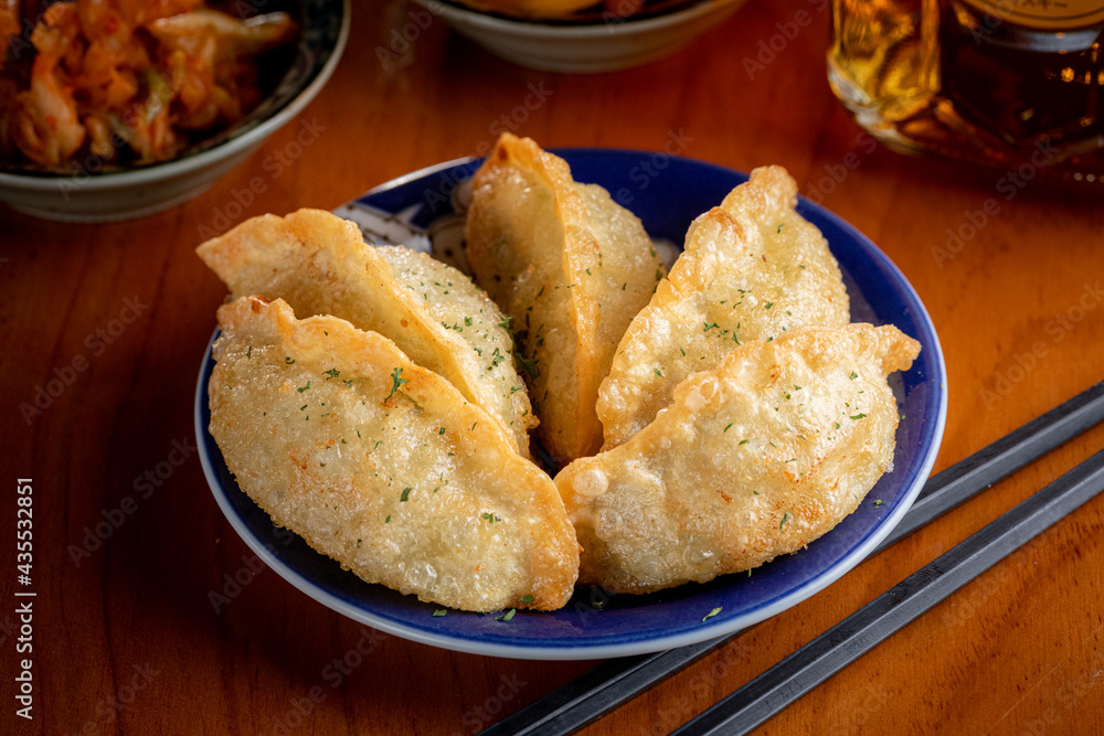 Fried Mandu Stock Photo | Adobe Stock