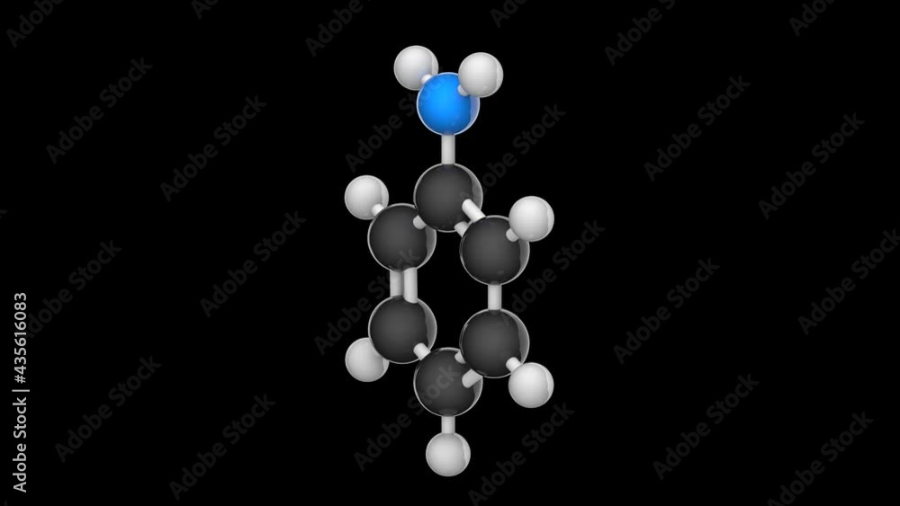 Aniline (phenylamine, aminobenzene, benzenamine, benzamine). Primary ...