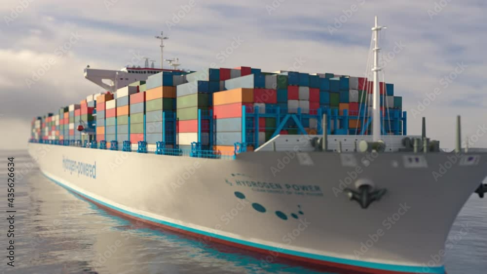 Liqiud Hydrogen renewable energy in vessel - LH2 hydrogen gas for clean ...