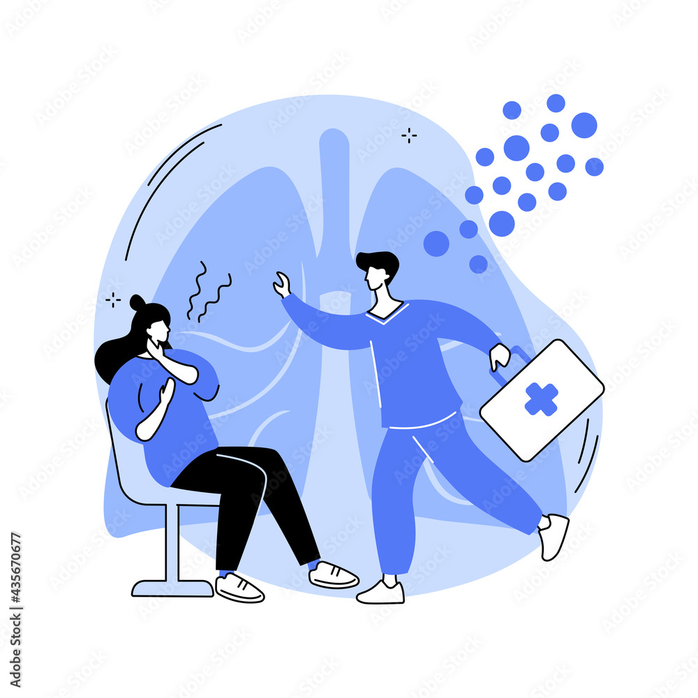 Anaphylaxis abstract concept vector illustration. Stock Vector | Adobe ...