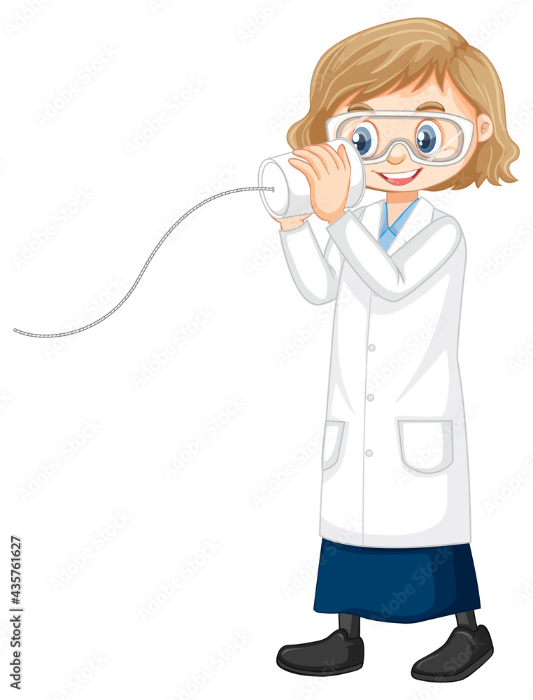 Science Lab Apron Clipart