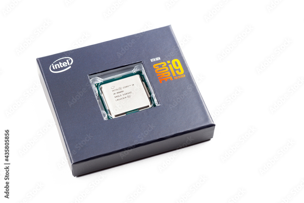 9th generation Intel Core i9 9900k 8 core x86 desktop microprocessor ...