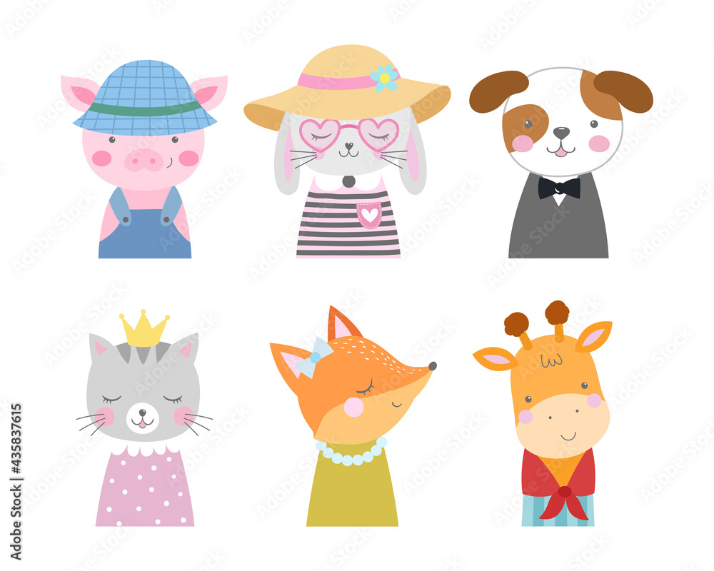 Cute Animals In Clothes