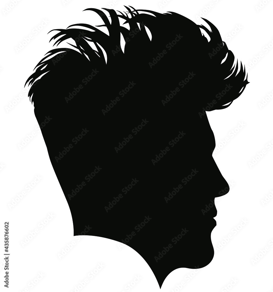 Fade Cut Irokese punk hairstyle for a adult men Punk rocker, bad guy ...