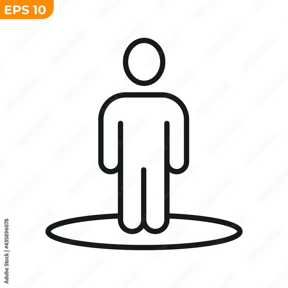 you are here icon symbol template for graphic and web design collection ...