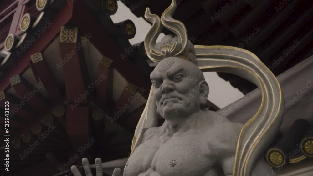 Chinese God Statue at Buddha Tooth Relic Temple and Museum at Chinatown ...