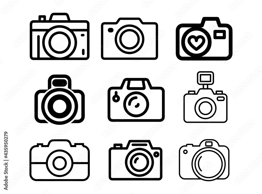 Camera Icon Vector Art, Icons, and Graphics for Free Download, Photo ...