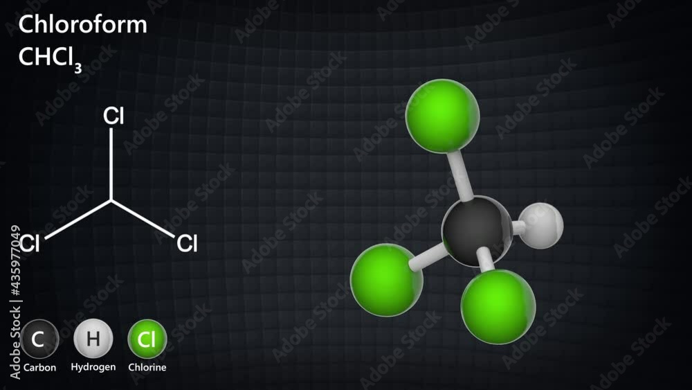 Chloroform (trichloromethane, Methane trichloride, Methyl trichloride ...