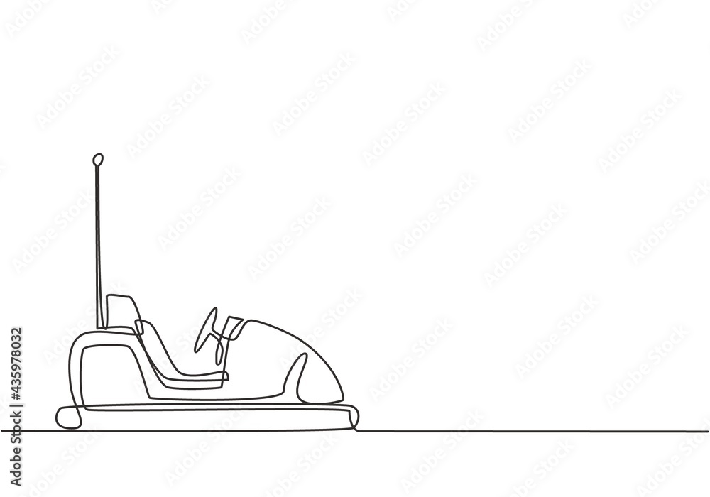 Bumper Cars Drawing