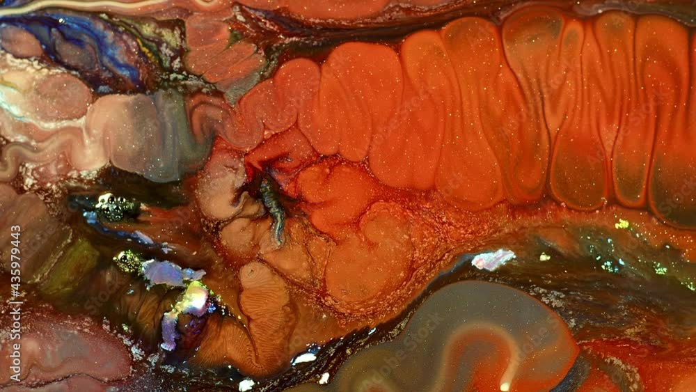 Abstract Water Paint Diffusion Explode Art. It is made with organic ...