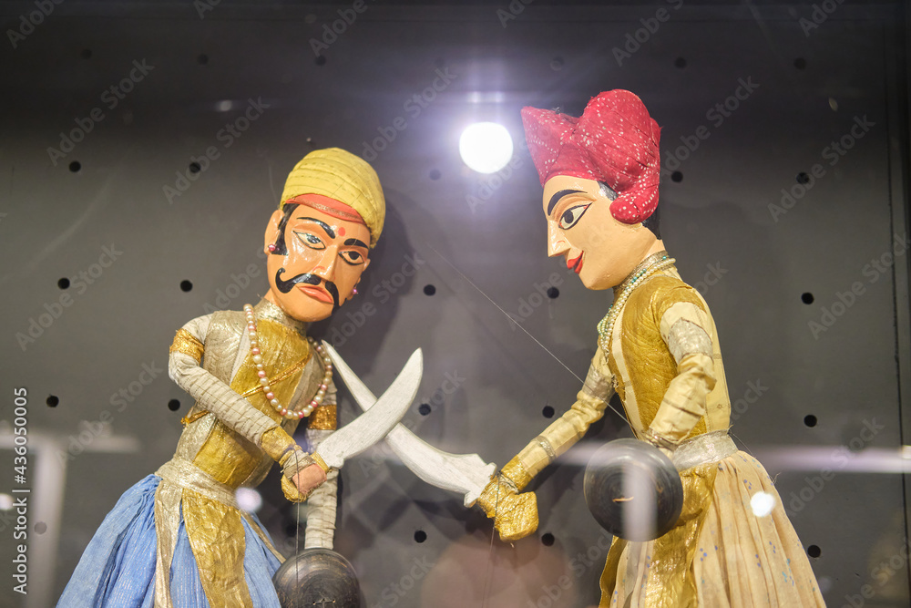 Museum of the Obraztsov Puppet Theater, marionettes from different ...