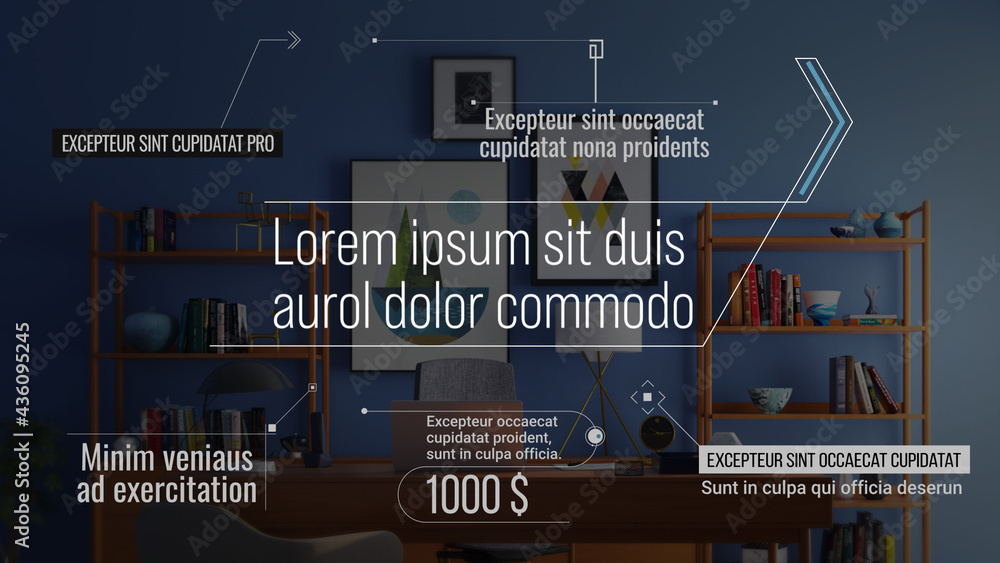 Modern Call-Out Title Overlay Stock Template | Adobe Stock