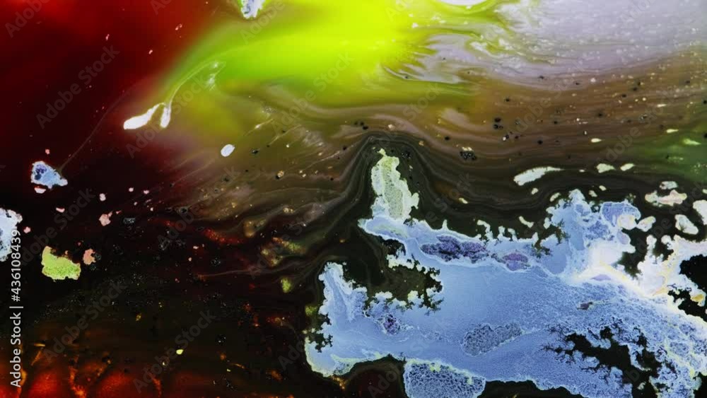 Vidéo Stock Abstract moving rust background. Rust effect with fluid ...