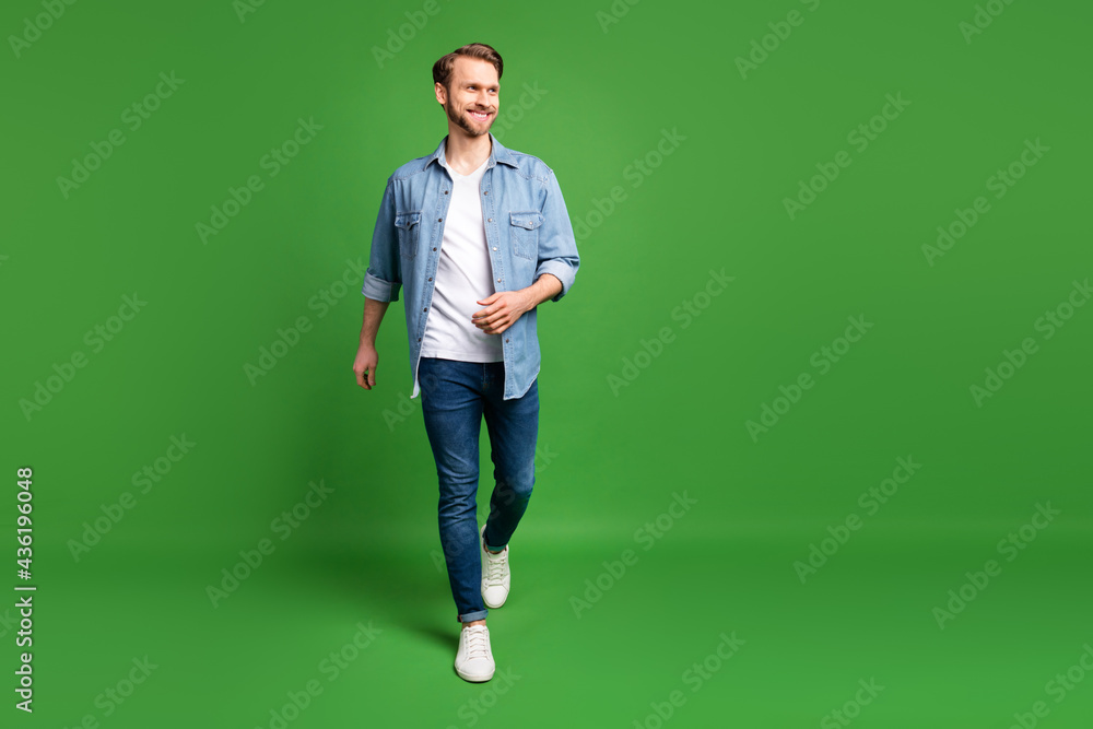 Man Walking Forward