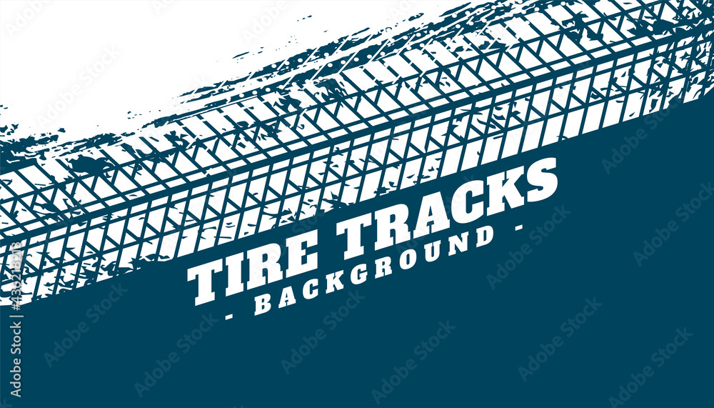 dirty tire track abstract background Stock Vector | Adobe Stock
