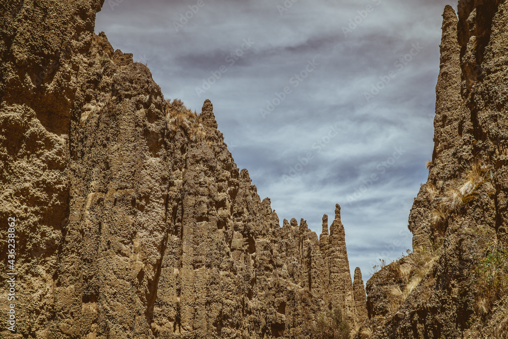 Spiky Rocky Mountains, Valley of Needles Stock Photo | Adobe Stock