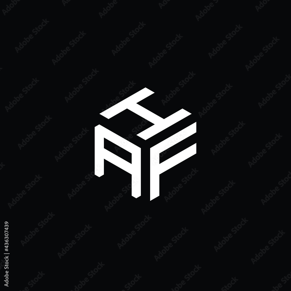 AFI letter logo design. AFI letter in polygon shape. IAF Creative three ...
